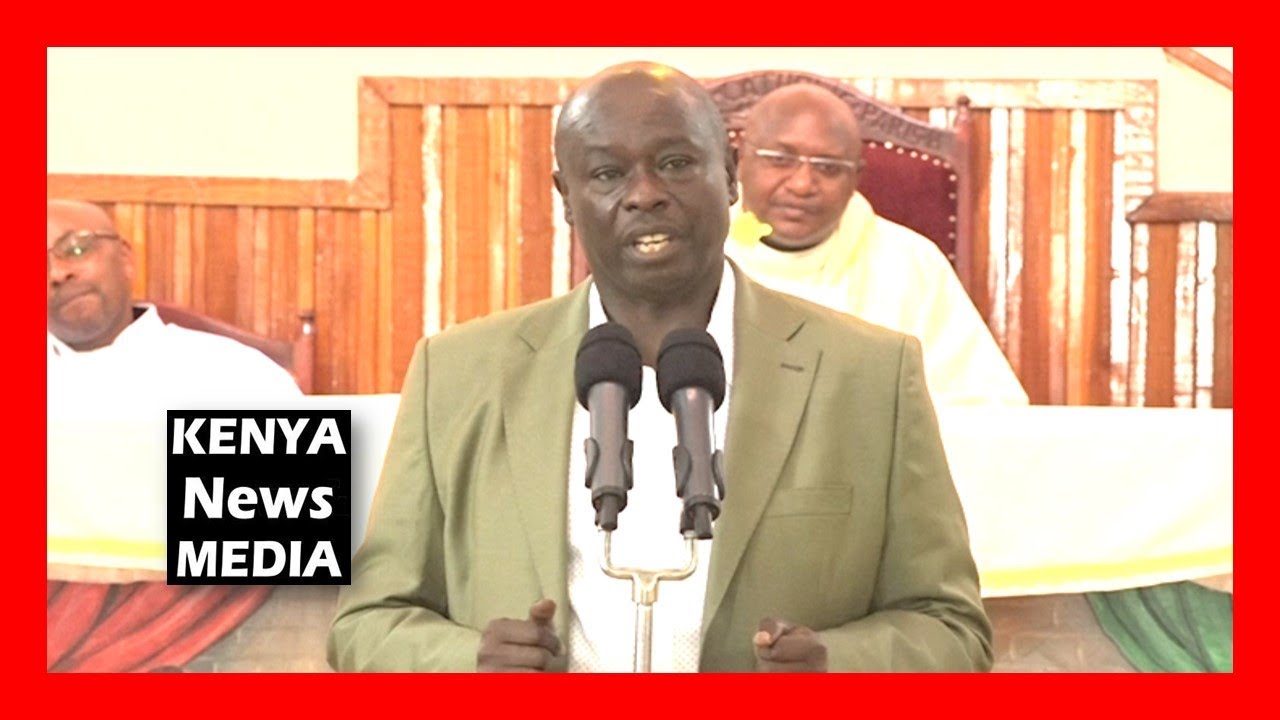 DP Rigathi Gachagua speech while attending a church service in Nyeri ...