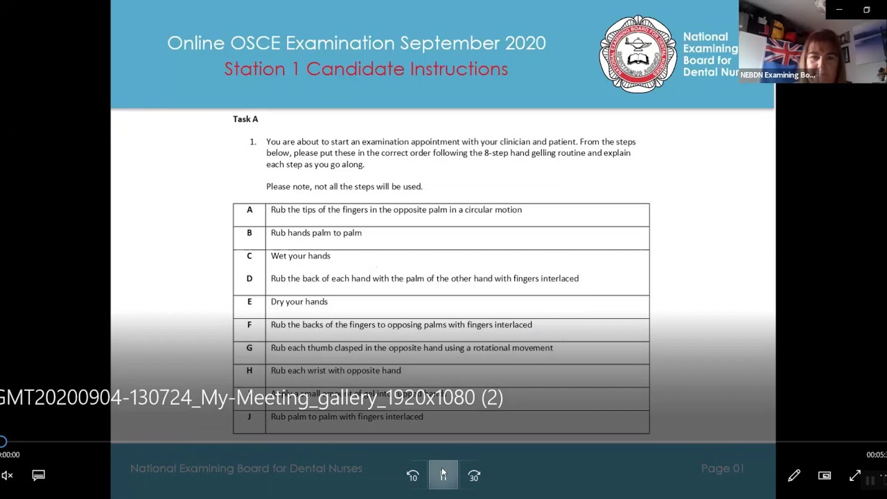 NEBDN online OSCE - Zoom aspect. - YouTube