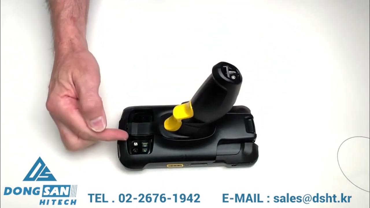 동산하이테크 - ZEBRA TC73/TC78 Mobile Computers Large - Trigger Handle - YouTube