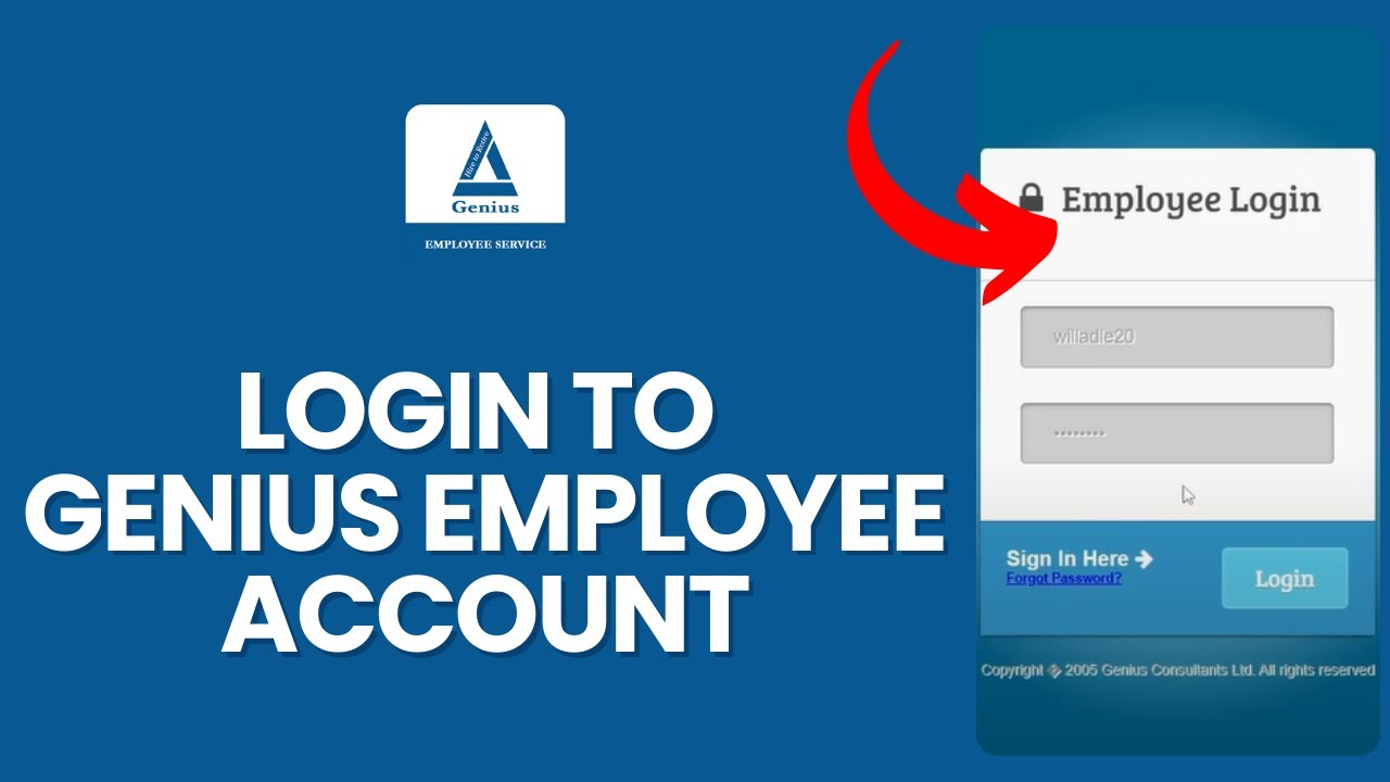 How to Login to Genius Employee Portal 2024? - YouTube
