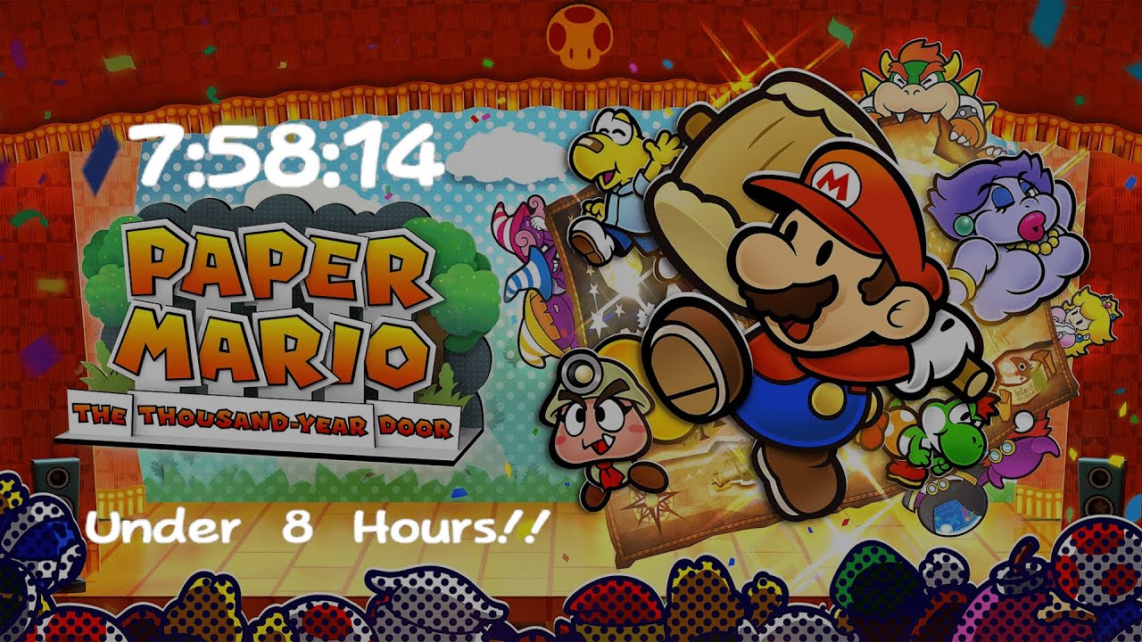 Paper Mario: TTYD Any% (Switch) Speedrun in 7:58:14 - YouTube