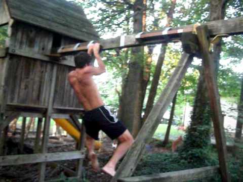 Ninja Warrior Training - Cliff Hanger - YouTube