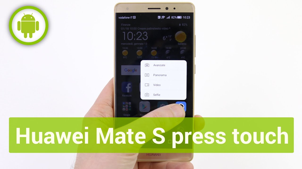 Huawei Mate S press touch, recensione in italiano - YouTube