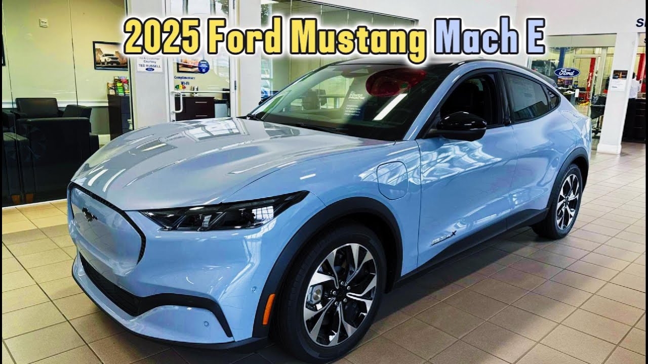 2025 Ford Mustang Mach-E: The Future of Electric Performance | Full ...