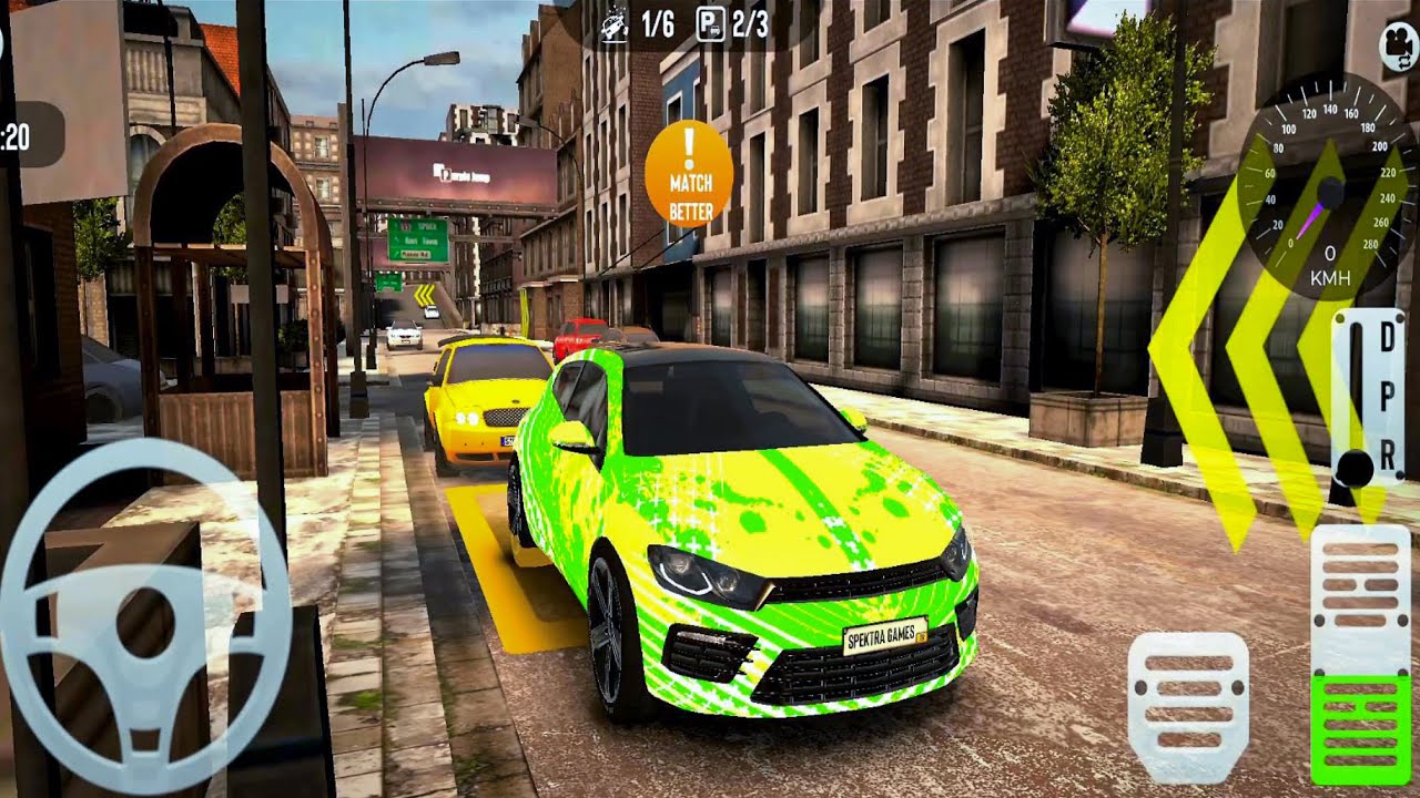 Real Car Parking #5 Driving School with Hatchback! Android gameplay ...