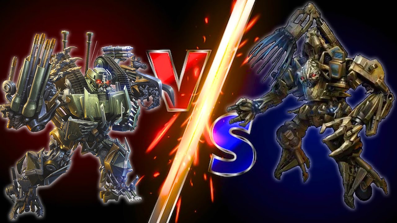Brawl VS Bonecrusher Transformers Fight - YouTube