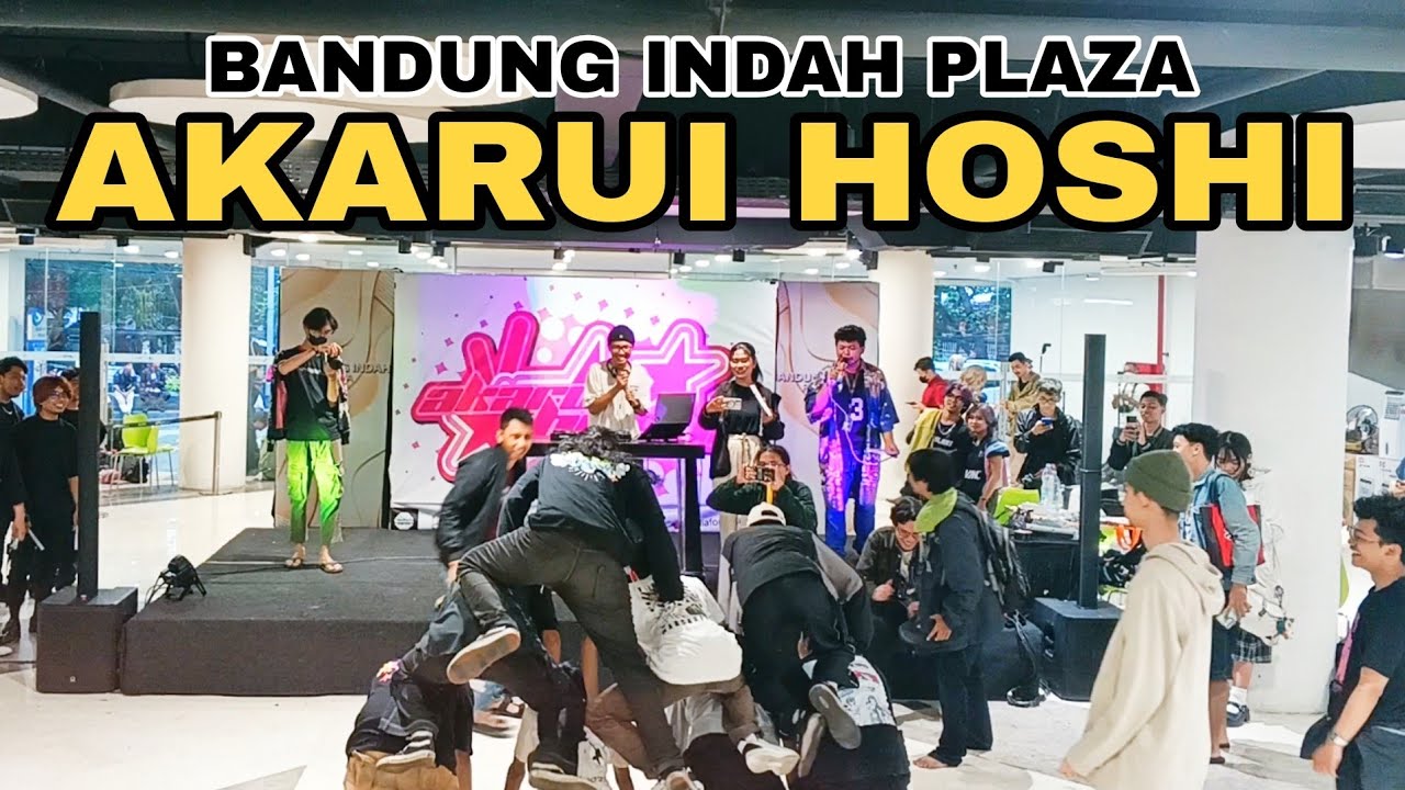 Bandung Indah Plaza (BIP) | Event AKARUI HOSHI | 16/11/2024 - YouTube
