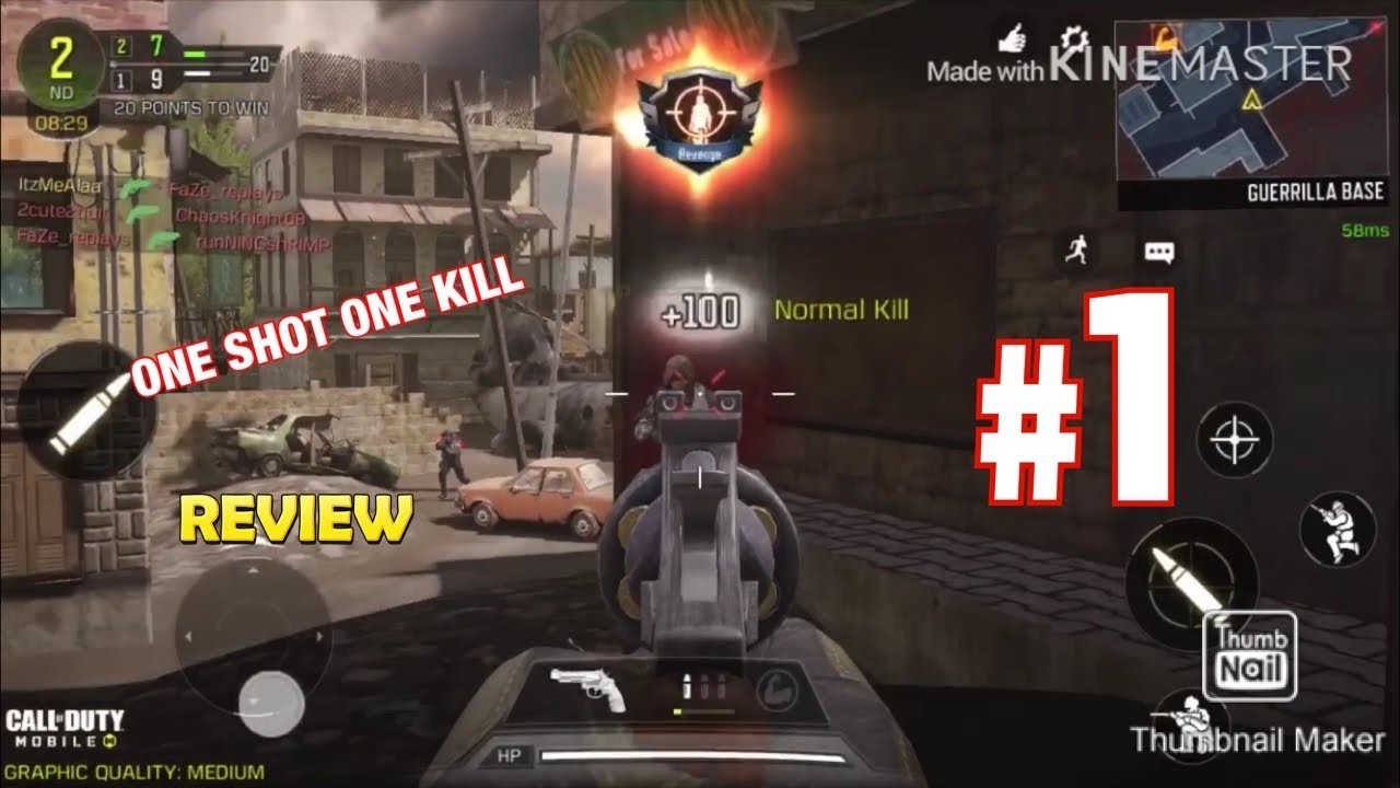 ONE SHOT ONE KILL (CLOSEGAME) - YouTube