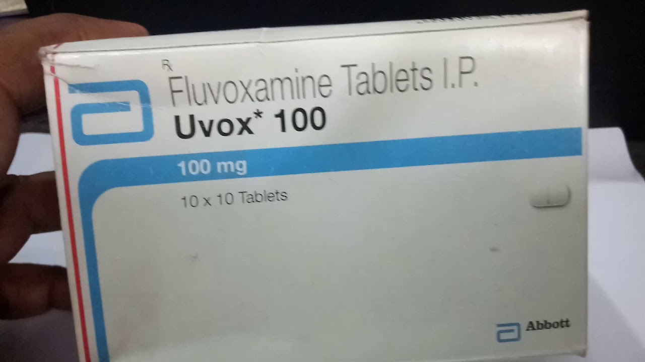 Uvox 100 mg Tablet Full Review In Hindi / Is fluvoxamine an ...