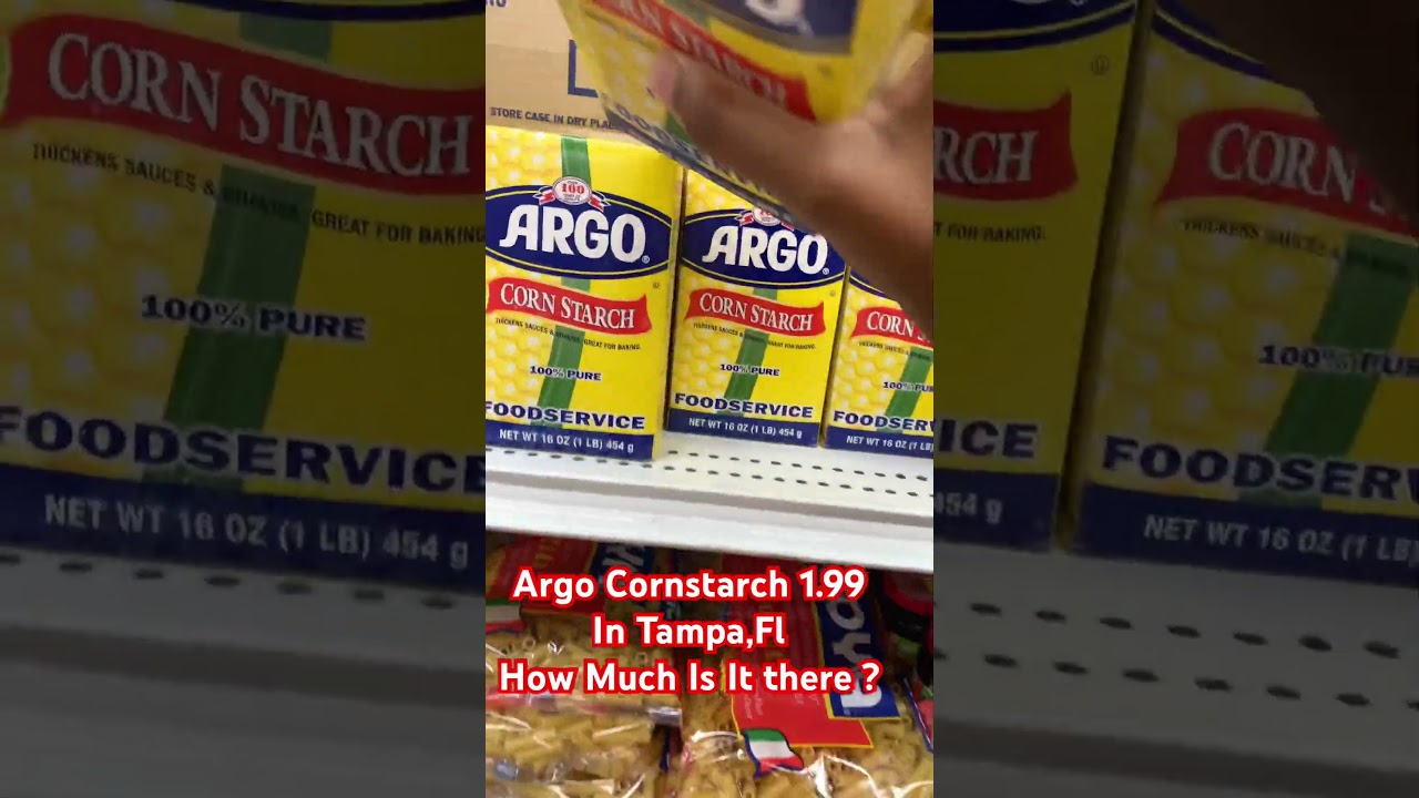 Cornstarch Box