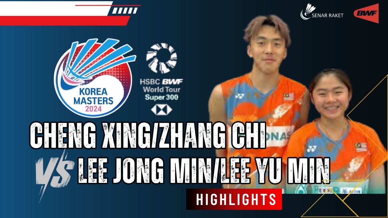 CHENG XING/ZHANG CHI (CHN) vs JEE JONG MIN /JEE YU LIM (KOR) | QUARTER ...