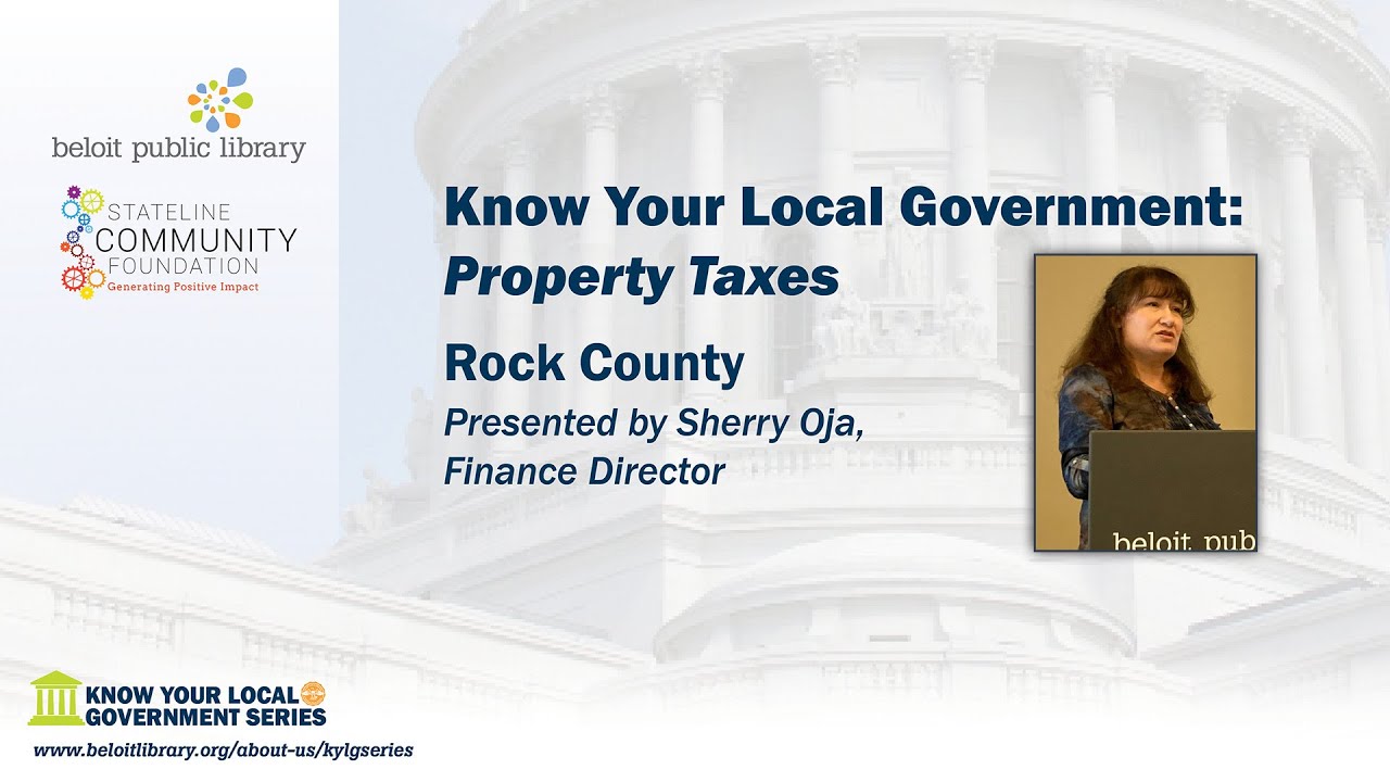 Know Your Local Government Series: Property Taxes-Rock County - YouTube