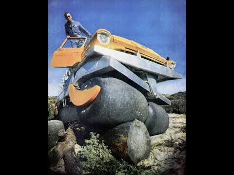 The Rolligon, the vehicle with interesting wheels - YouTube