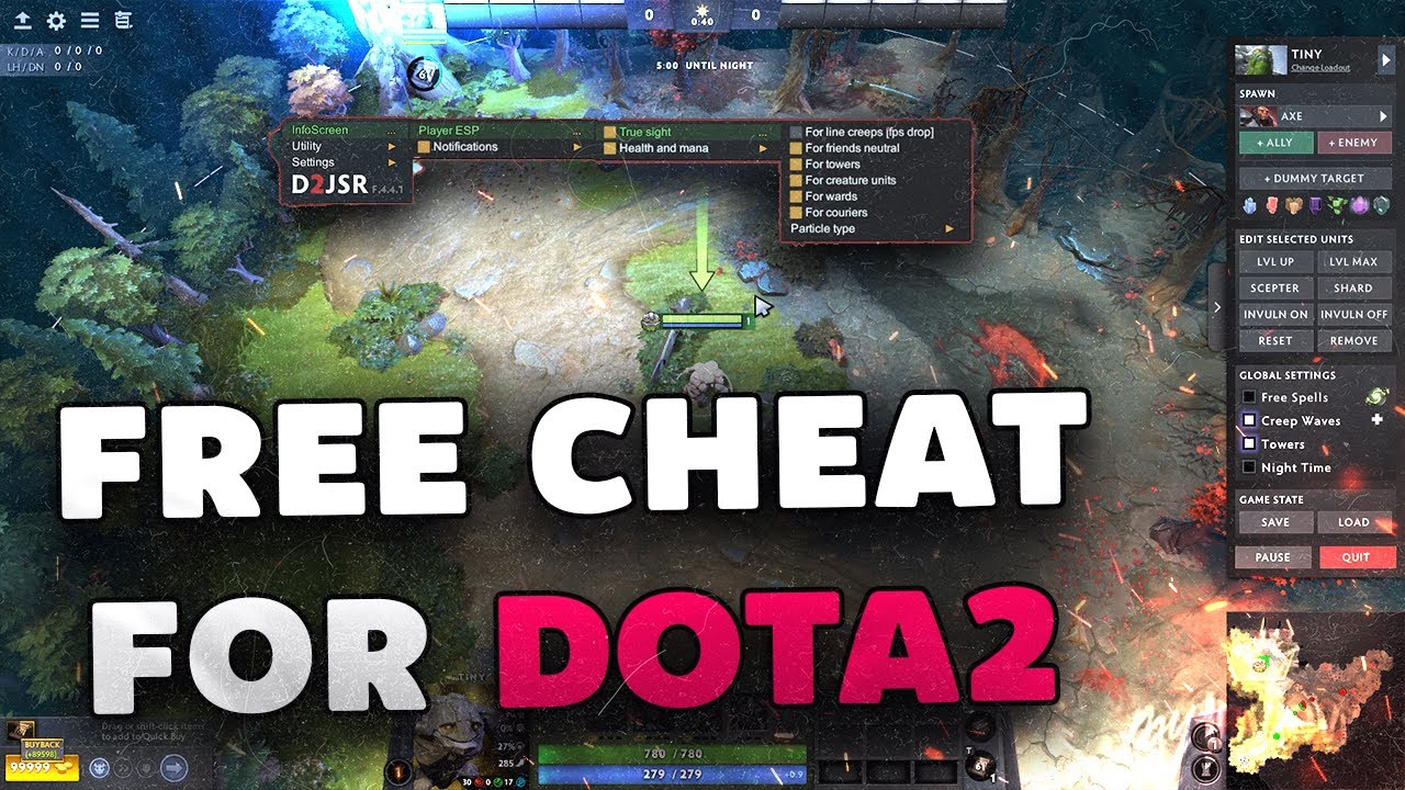 ☄️ FREE DOTA 2 CHEAT | TOP 3 DOTA 2 HACKS FOR FREE | CHEAT FOR DOTA2 ...