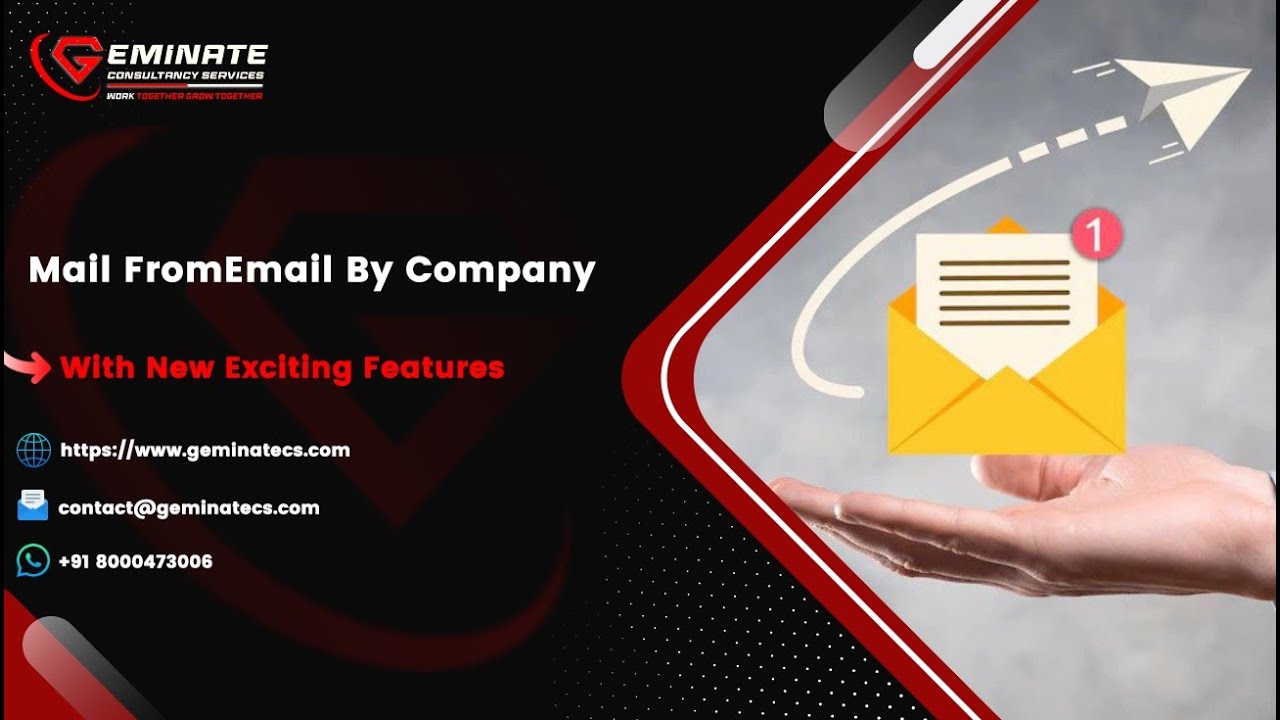 How To Use Mail From Email By Company Plug-in ? - YouTube