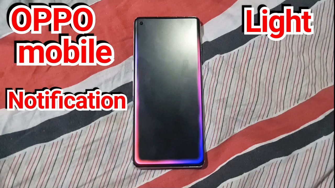 Oppo Reno NOTIFICATION Lights Settings | Oppo Reno 4 Pro Notifications ...