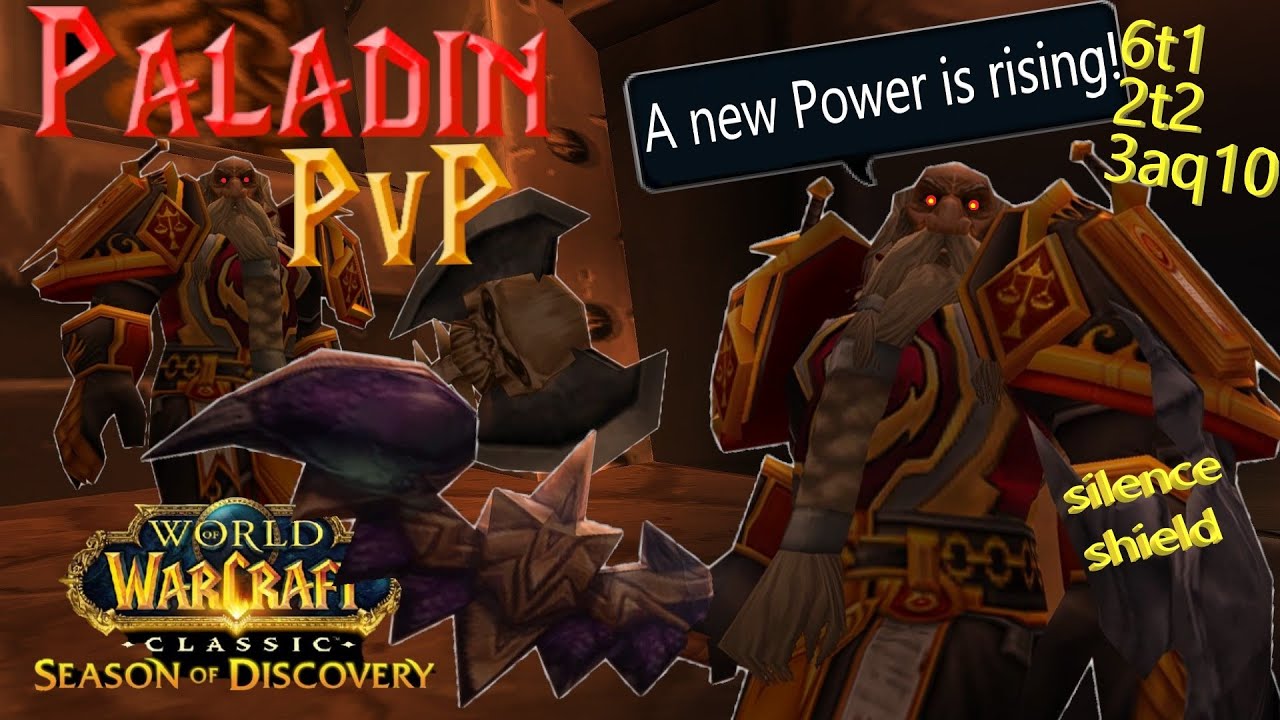 Two Handed or One Handed? Retribution Paladin PvP WoW SoD Phase 6 - YouTube
