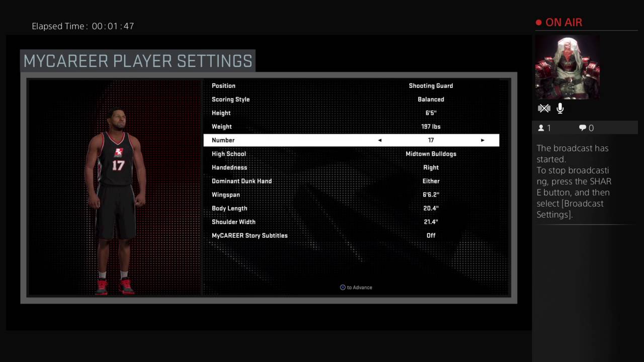 2K character - YouTube