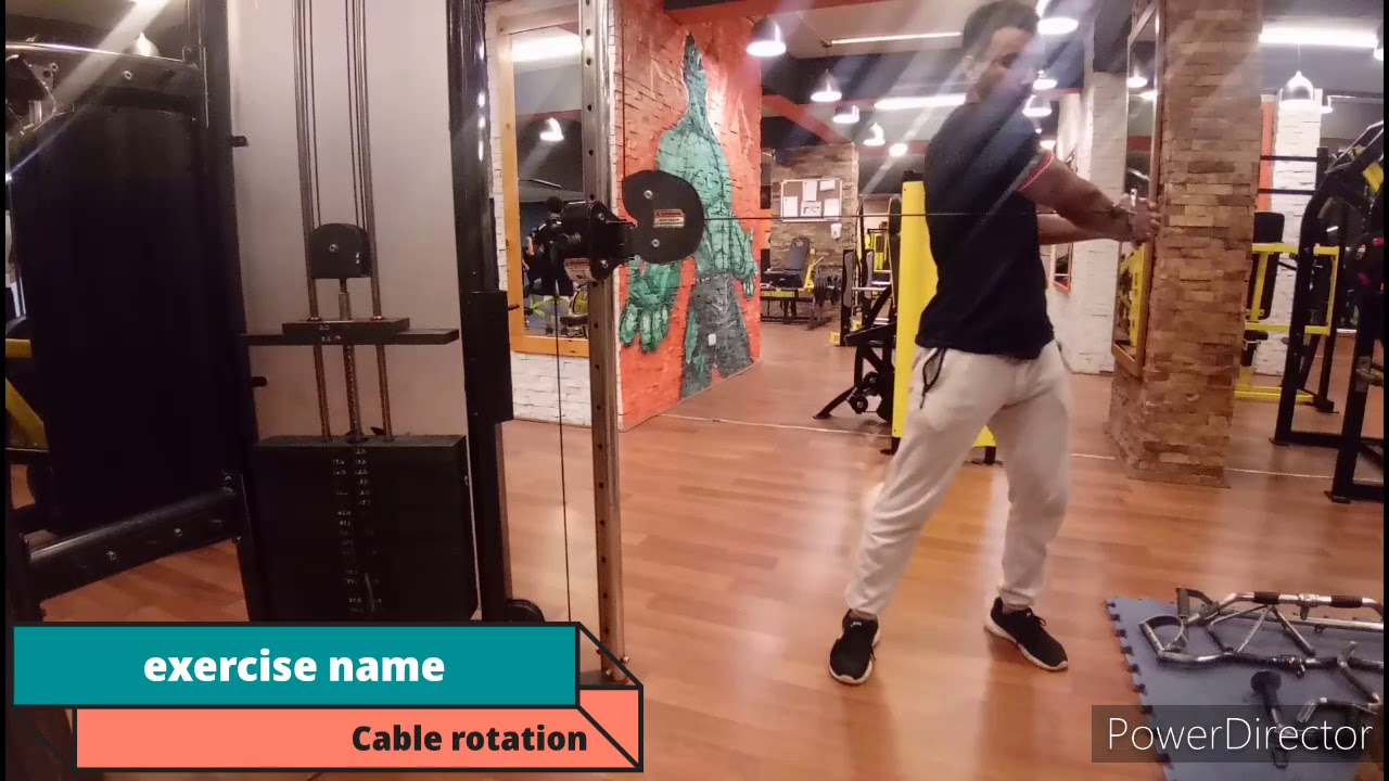 Cable rotation - YouTube