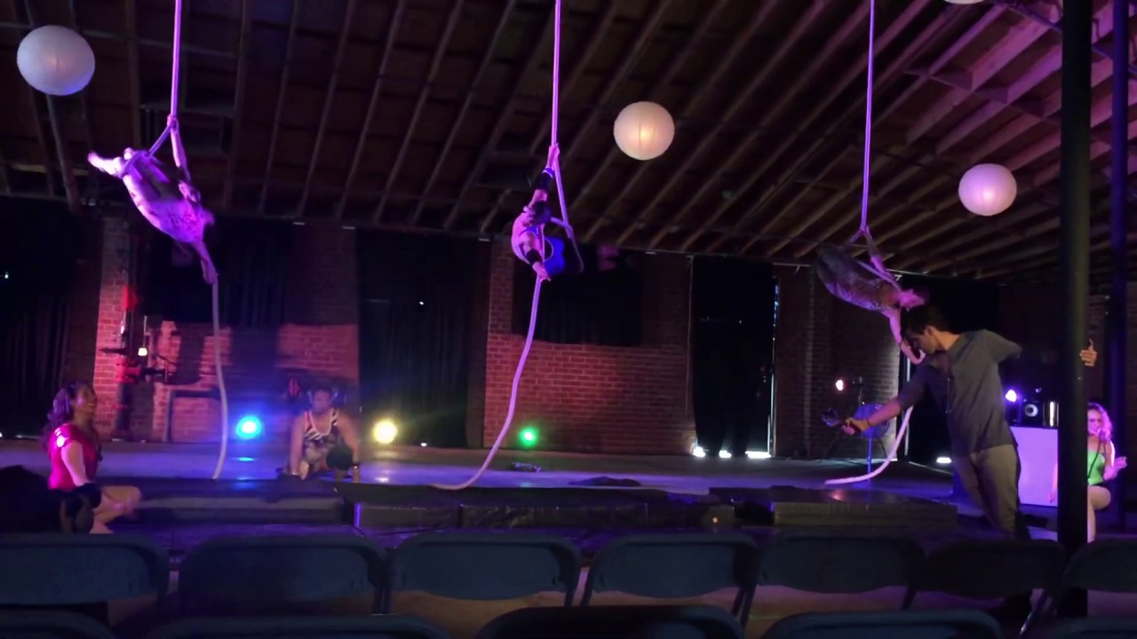 Group rope performance - YouTube