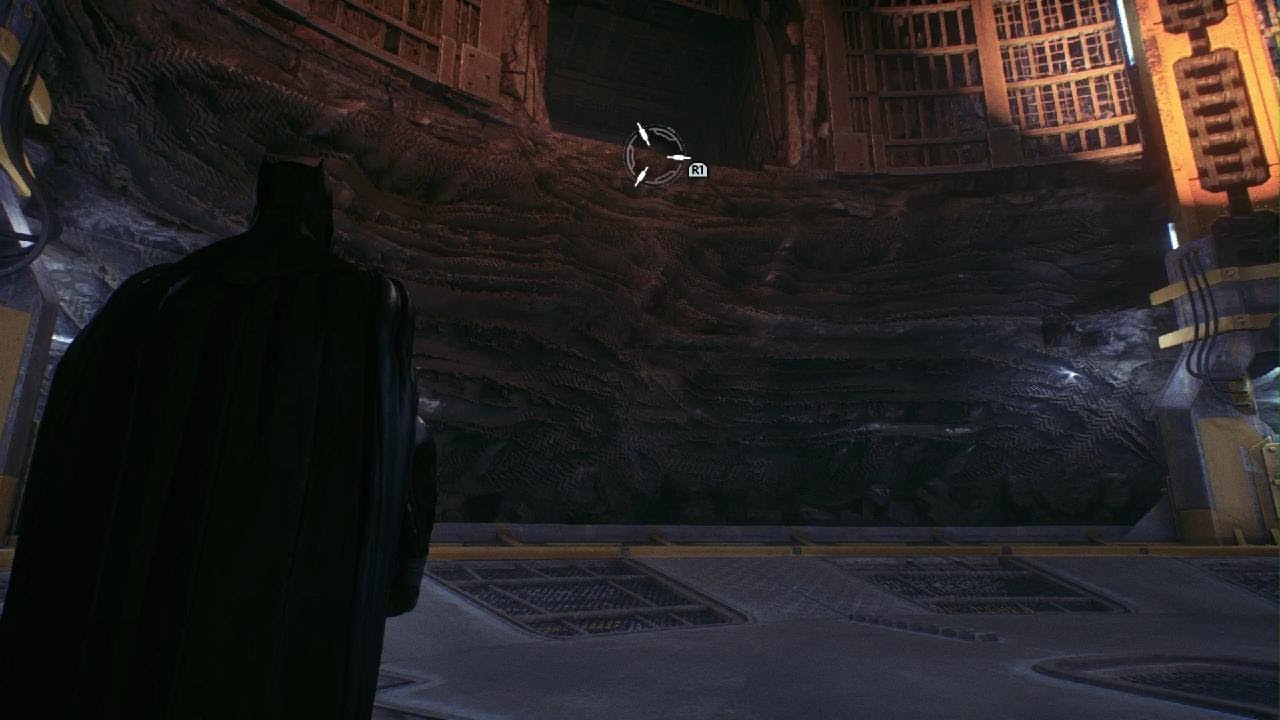 BATMAN: ARKHAM KNIGHT Riddler Trophy Founder's island level 5 blocked ...