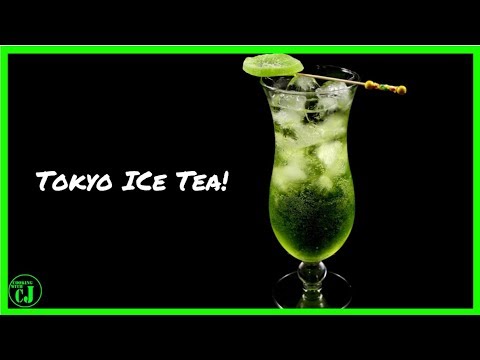 TOKYO ICE TEA COCKTAIL! | How to make the famous Tokyo Iced Tea ...