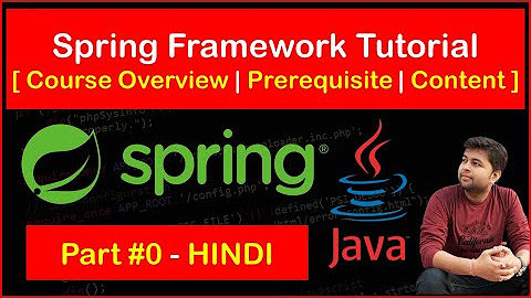 Spring Framework Tutorial in Hindi - YouTube
