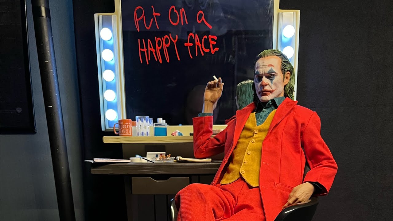 My 1/3 Queen Studios Joaquin Phoenix JOKER Statue Showing - YouTube