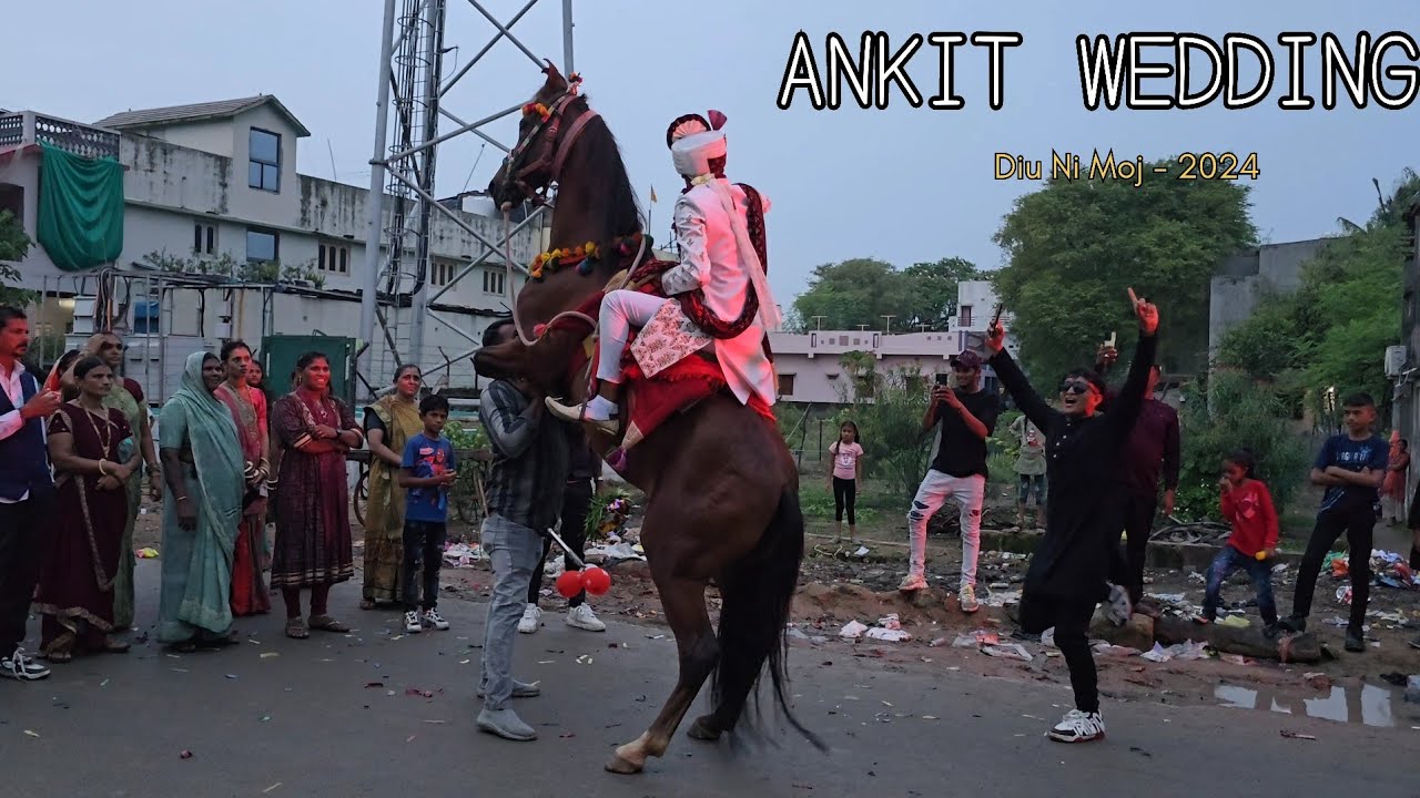 Ankit Wedding VaniyawadiNi Full Moj 2024 - Diu Ni Moj #wedding #dj #dance #2024 - YouTube