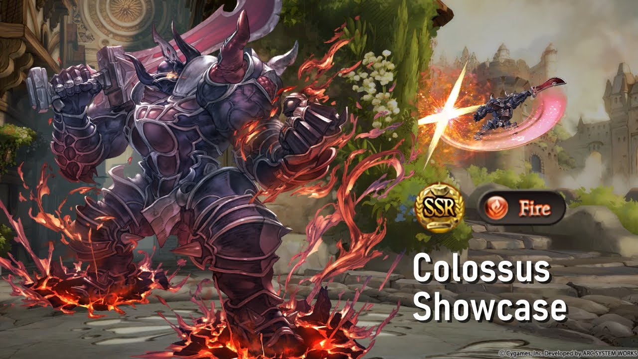SSR Colossus GBF Animation Showcase - YouTube