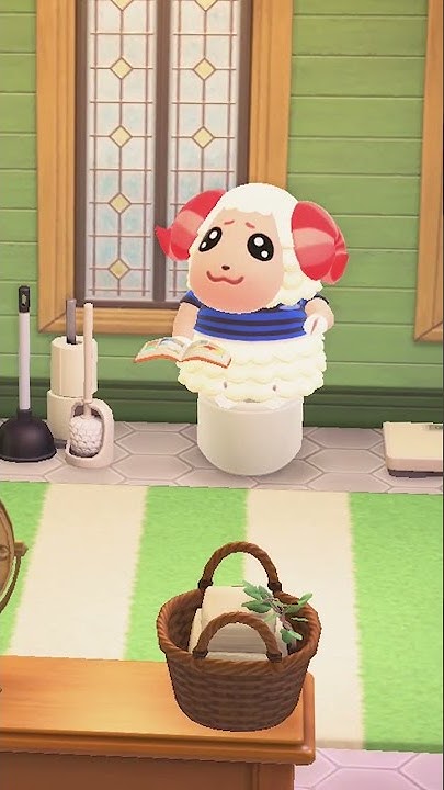 Dom has no concept of privacy 🙈 ACNH | Animal Crossing New Horizons Shorts - YouTube