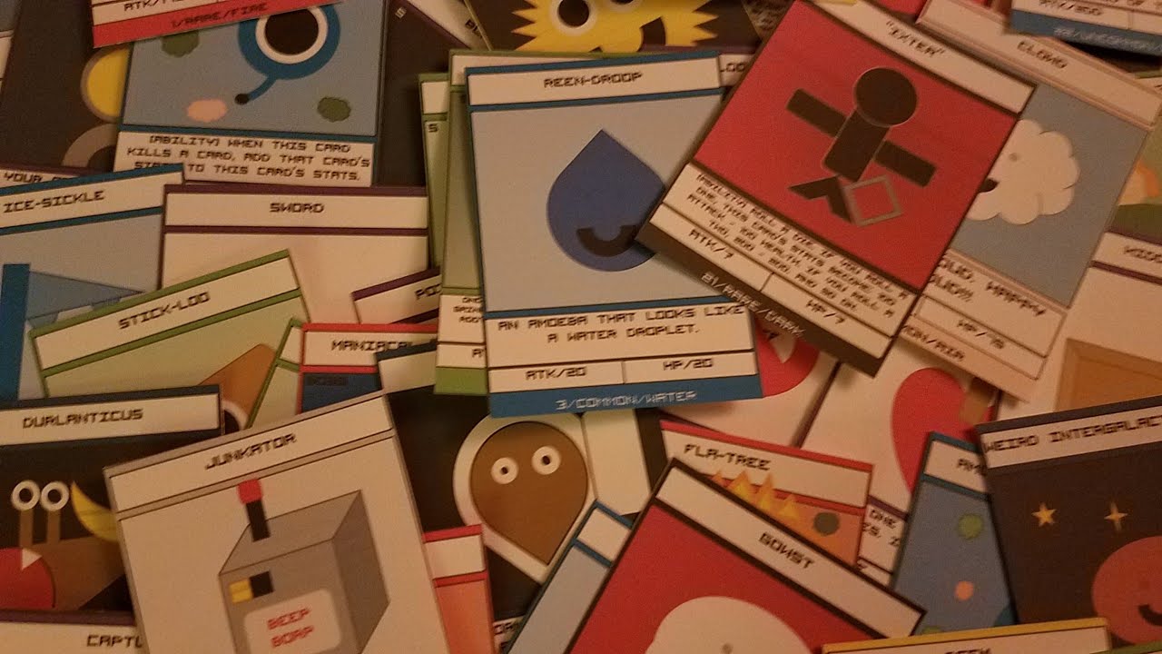 Load Game TCG! (My homemade trading card game!) - YouTube