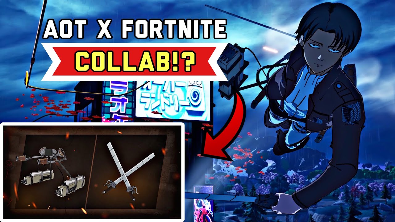 Captain Levi! Attack on Titan X Fortnite Gameplay! - YouTube