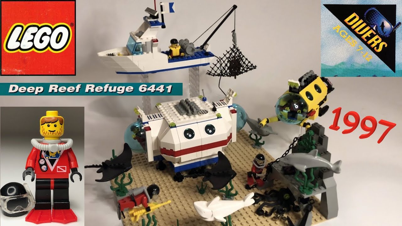 Deep Dive Review and Build of LEGO set 6441 Deep Reef Refuge - YouTube