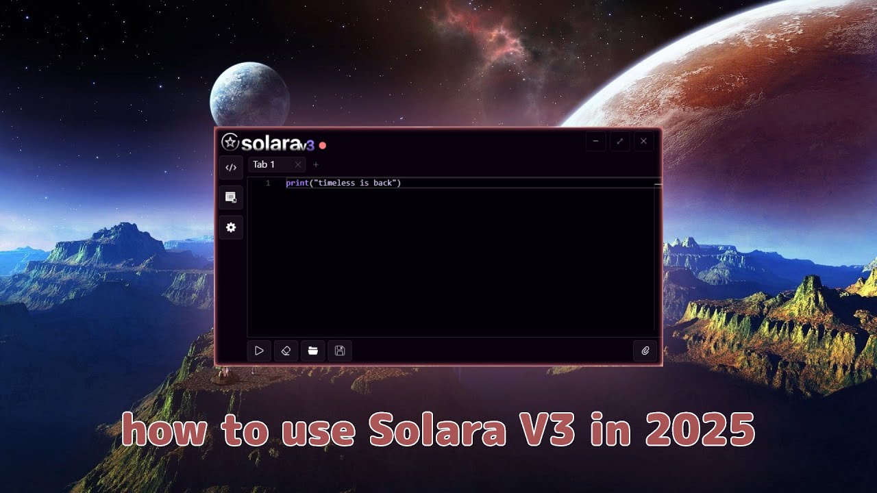 How to use FREE Solara V3 executor in 2025 on PC - YouTube