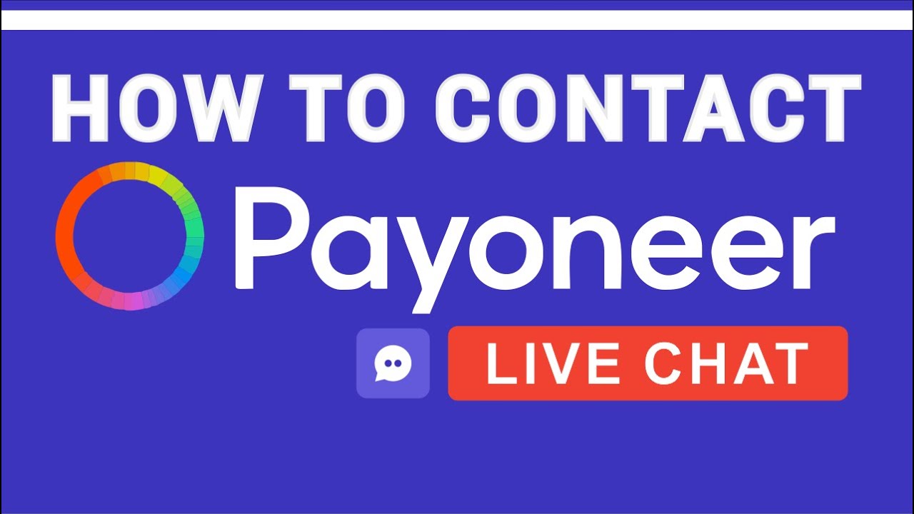 Payoneer Live Chat Support Altanative 2024 | Live Chat Payoneer - YouTube