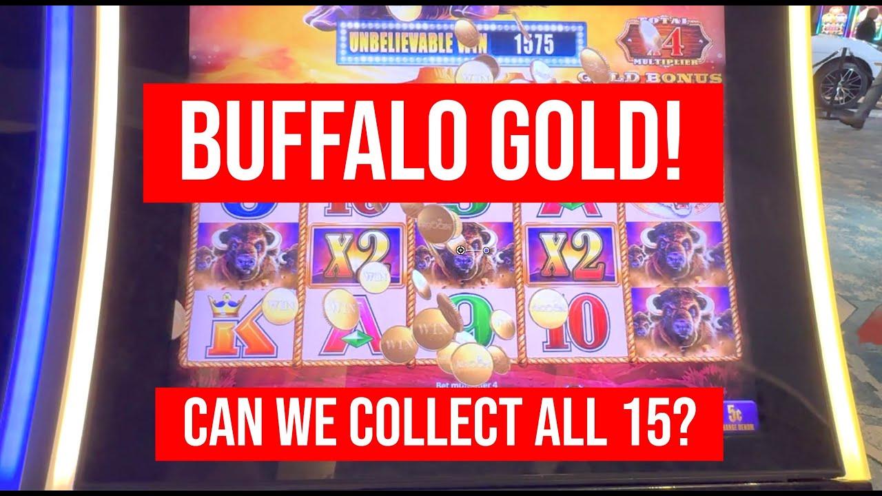 Buffalo Gold Slot Machine! How Many Heads Can We Collect? - YouTube
