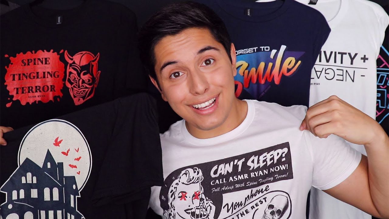 ASMR | YouTube Merch Store Salesman! (NEW MERCH!) - YouTube