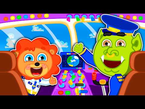 Aslan Yavrusu | Uçak Pilotluğu Sınavı | Çocuklar için çizgi film