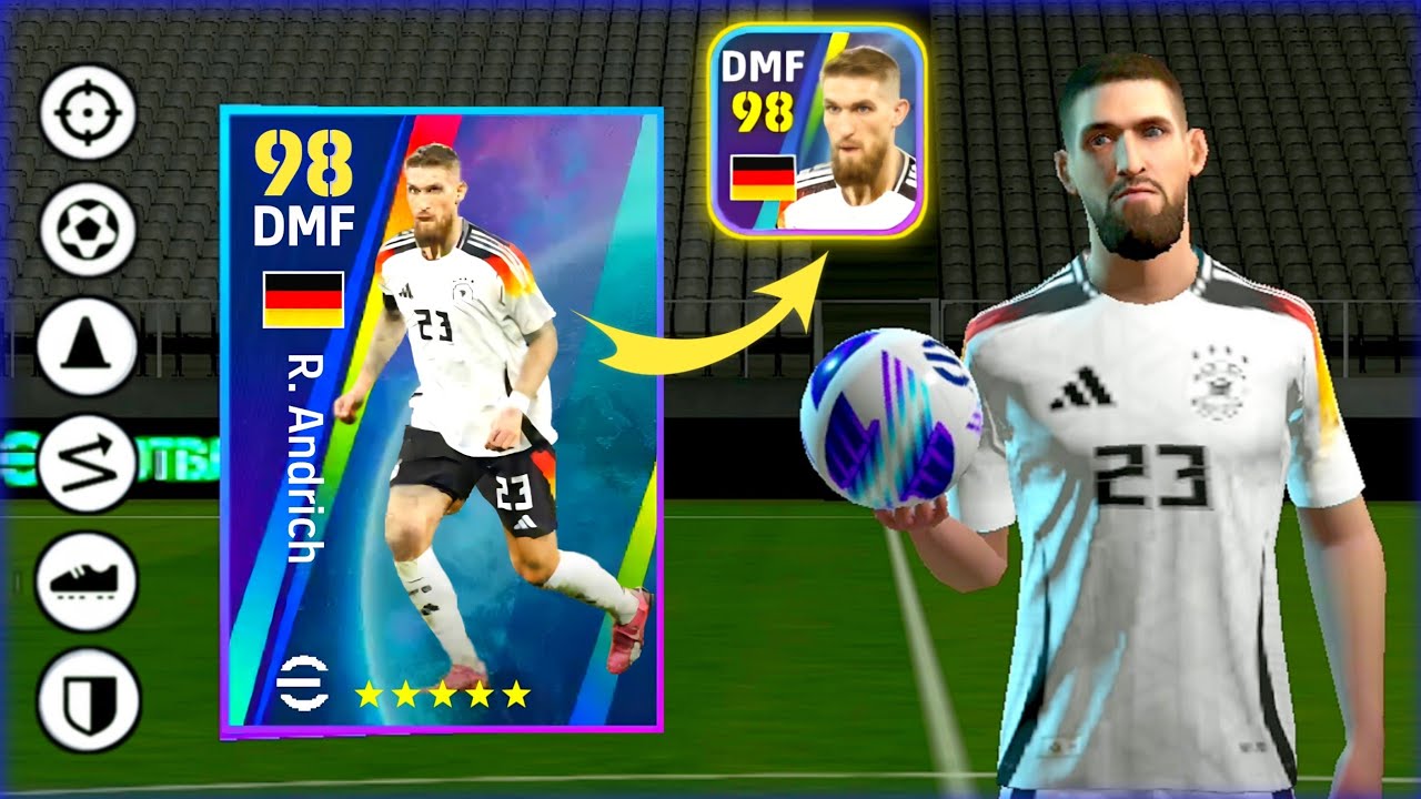 How To Train R. Andrich Max Level Training In efootball 2024 mobile ...