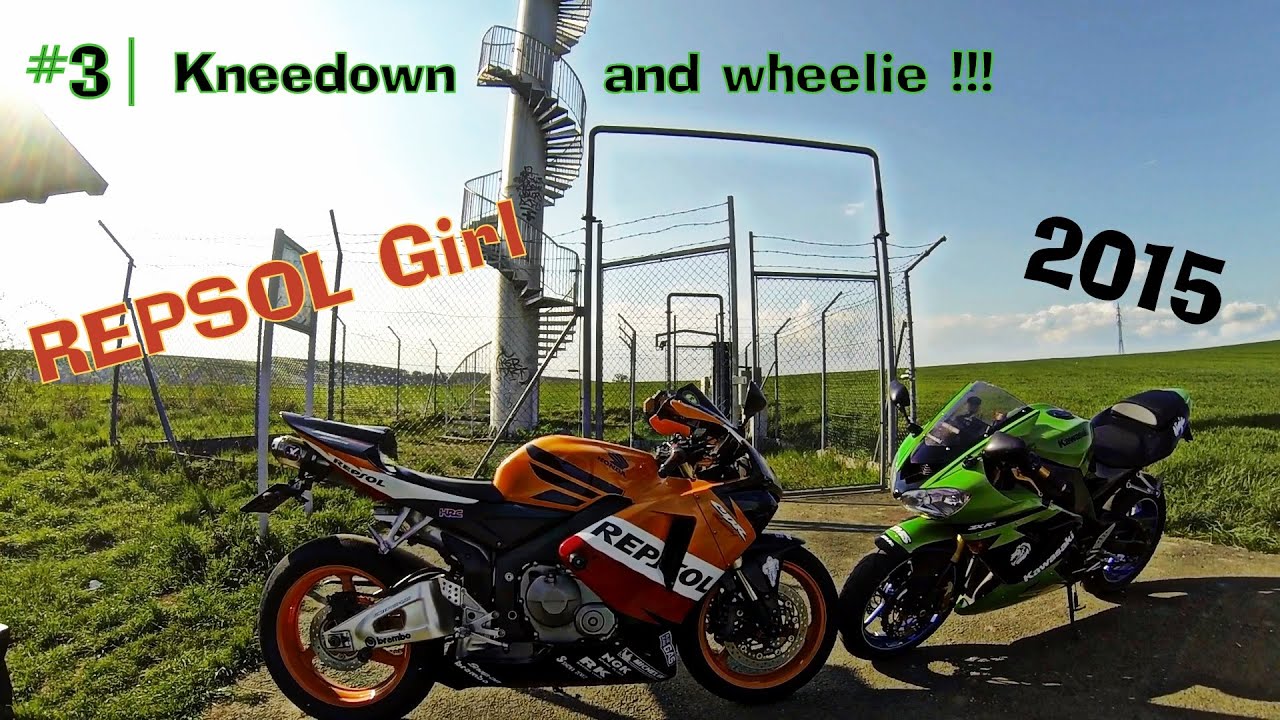#3 | Kneedown and wheelie!!! | REPSOL GIRL - YouTube