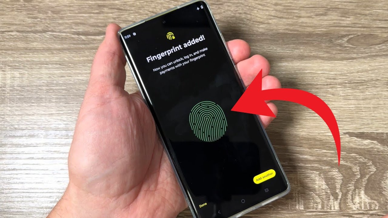 How to Add a Fingerprint on Motorola G85 - YouTube