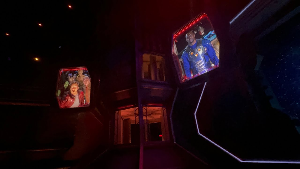 Guardians of the Galaxy: Cosmic Rewind - FULL Queue Walkthrough - Queue ...
