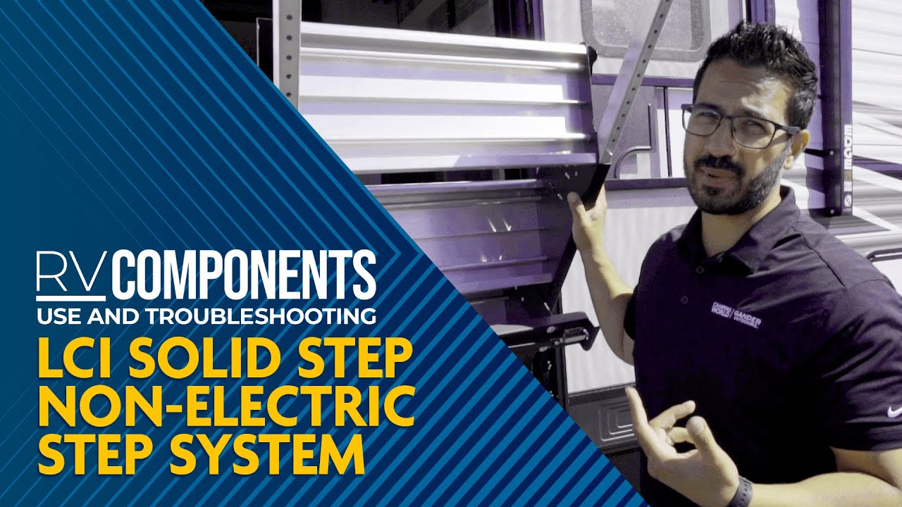 LCI Solid Step Non Electric Step System - YouTube