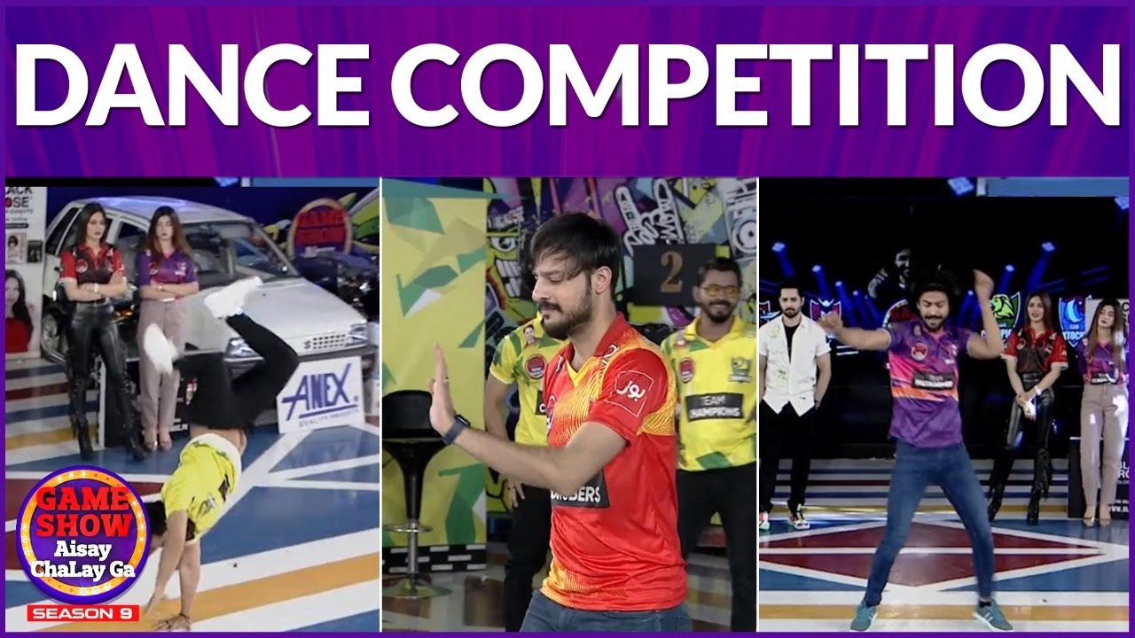 Dance Competition In Game Show Aisay Chalay Ga Season 9 | Danish ...