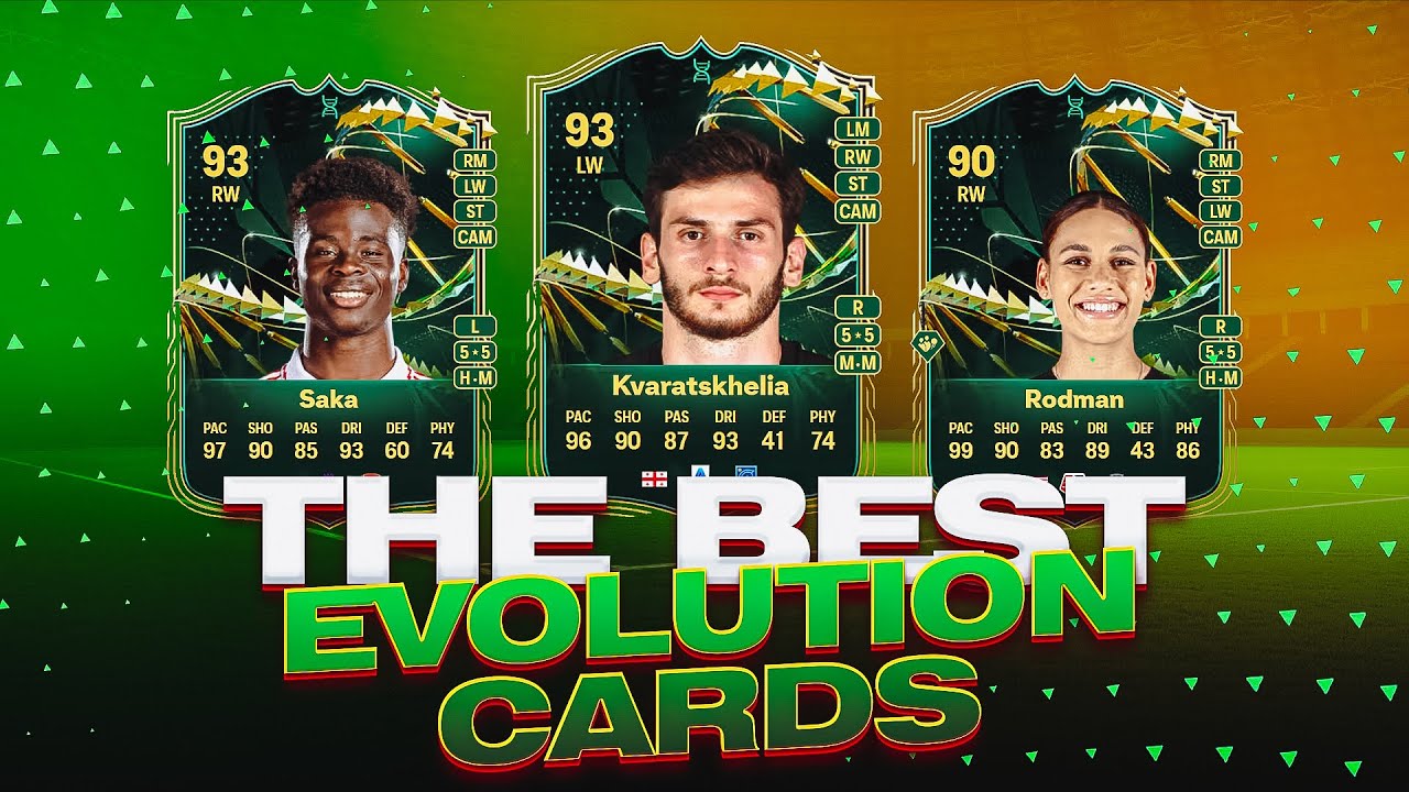 THE BEST EAFC 24 EVOLUTION CARDS under 100K coins #ultimateteam - YouTube