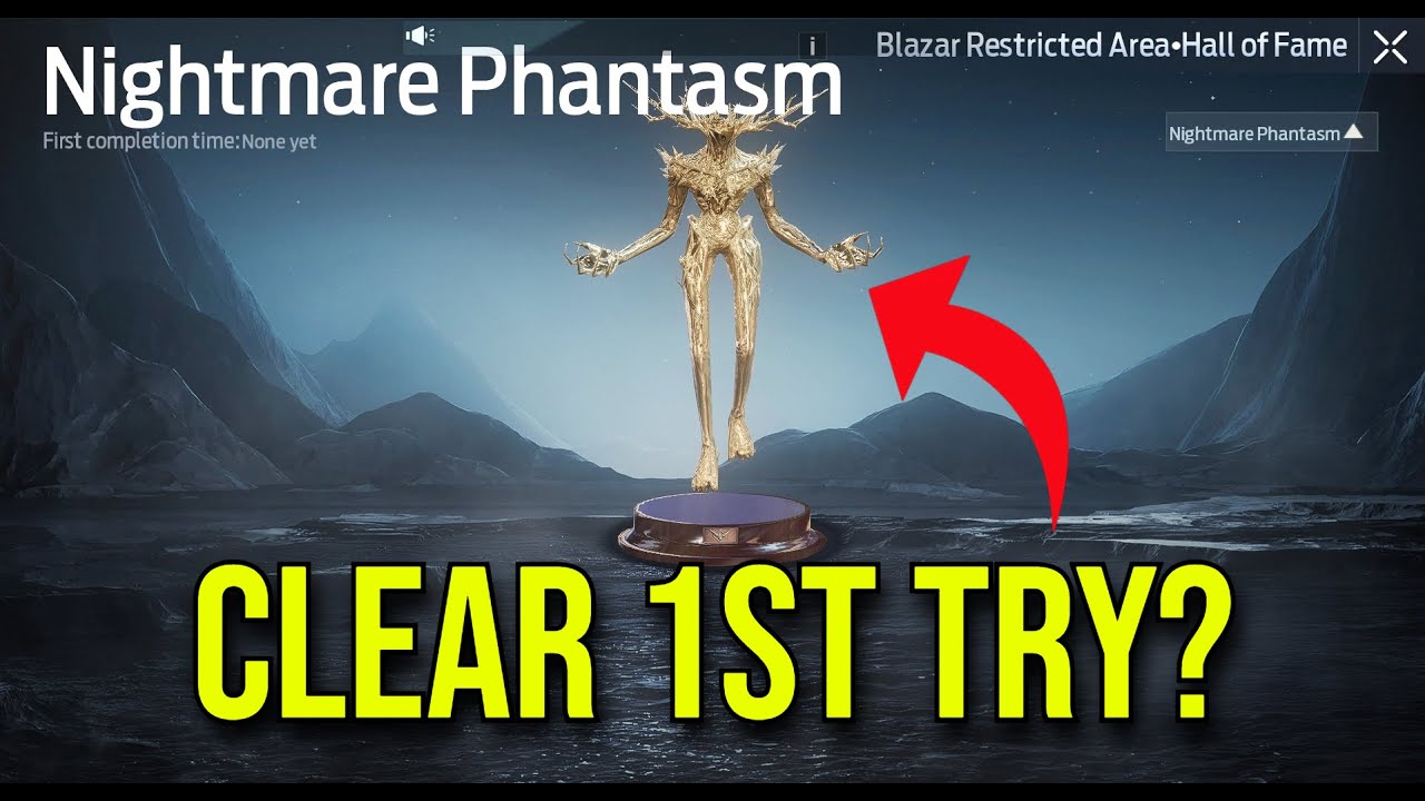 Undawn Nightmare Phantasm Walkthrough! How to clear? Noob To Pro - YouTube