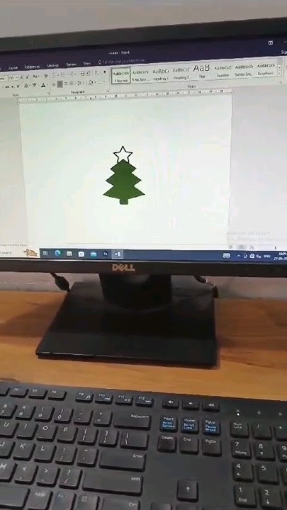 Christmas 🎄 🎄 tree shortcut key in Ms Word #shorts #viral #hacks # ...