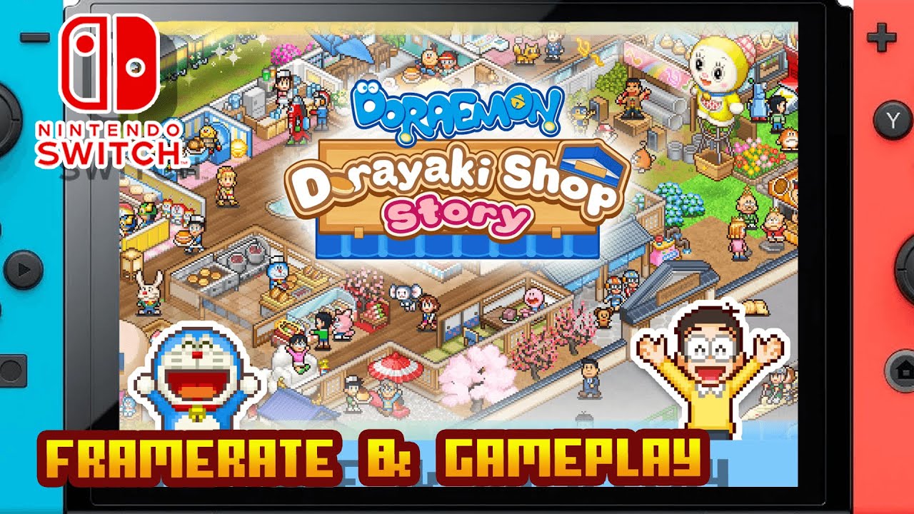 Doraemon Dorayaki Shop Story - (Nintendo Switch) - Framerate & Gameplay ...