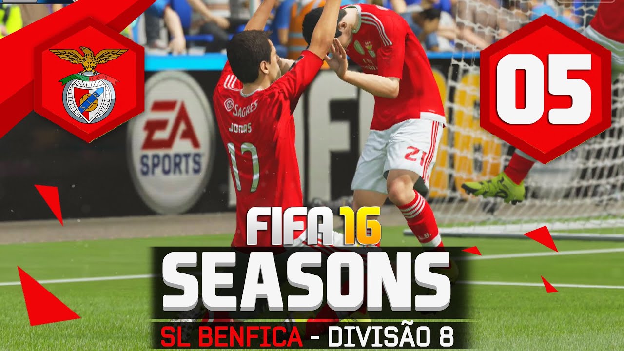 FIFA 16 SEASONS #05 : SL BENFICA - JONAS PISTOLAS! - YouTube